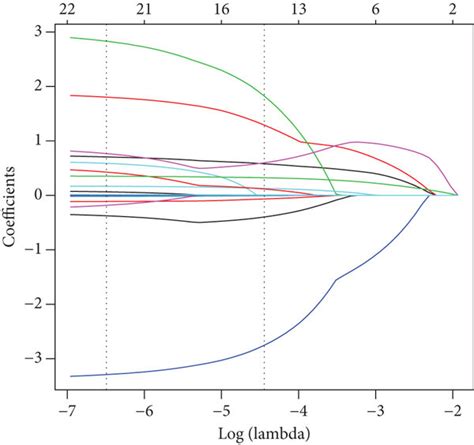 Clinical Feature Selection Using The Lasso Regression Analysis With