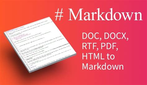 convert your word or pdf document to latex styled html markdown pdf
