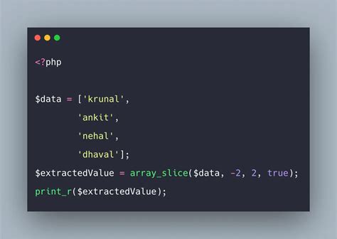 length of array in php
