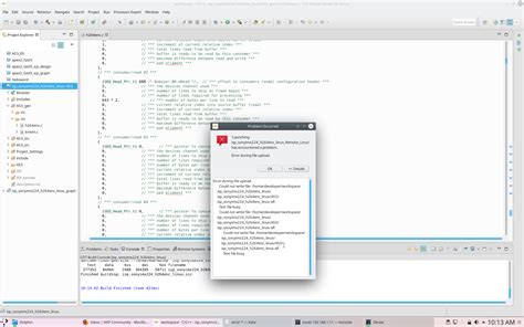 how do i build without error from project example nxp community