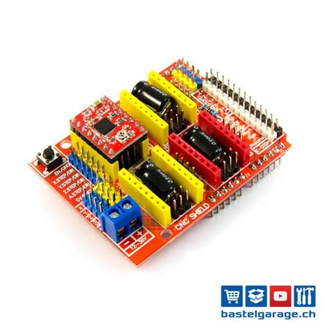 cnc shield a4988 arduino für 3d drucker und fräsmaschinen grbl