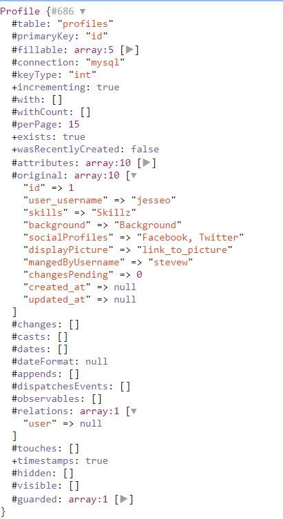php user to profile link laravel 5 6 stack overflow