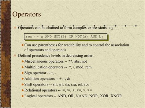 Vhdl Data Types Ppt