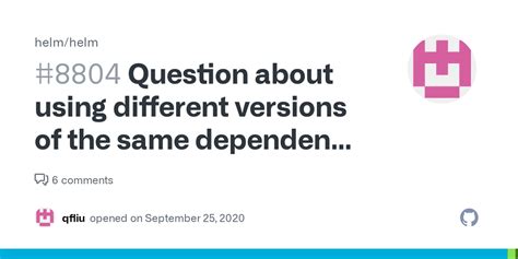 question about using different versions of the same dependency in the
