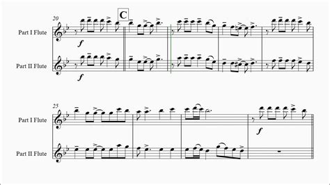 Feliz Navidad Flute Duet Youtube