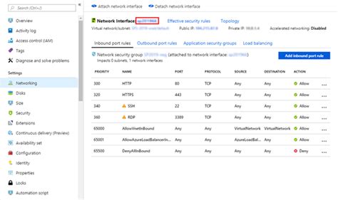 assign static public ip address to azure vm