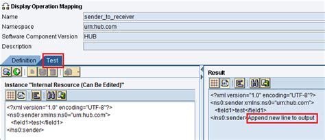 how to edit java mapping using nwds sap integration hub