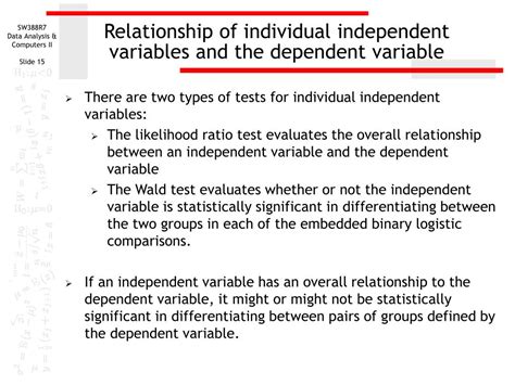 Ppt Multinomial Logistic Regression Basic Relationships Powerpoint