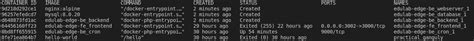 linux docker is not pointing to existing containers stack overflow