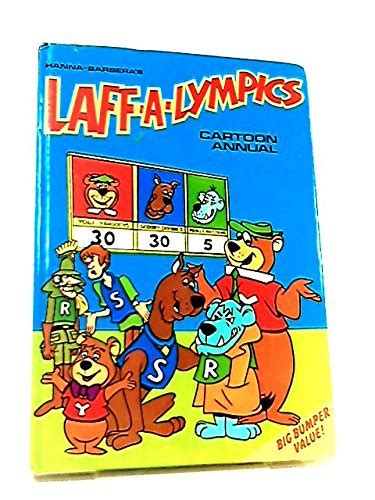 Hanna Barberas Laff A Lympics Cartoon Annual By Mark Evanier Used