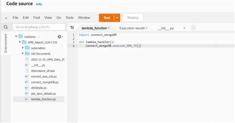 python 3 x unable to import module lambda function stack overflow