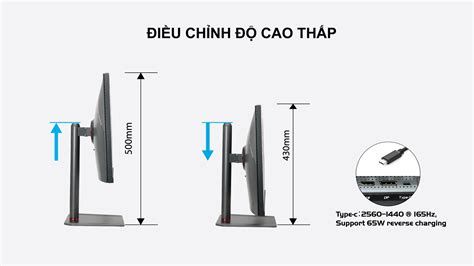 MÀn HÌnh PhẲng Vsp 27inch 2k Esport Gaming Vu271q Qhd Usb C Type C