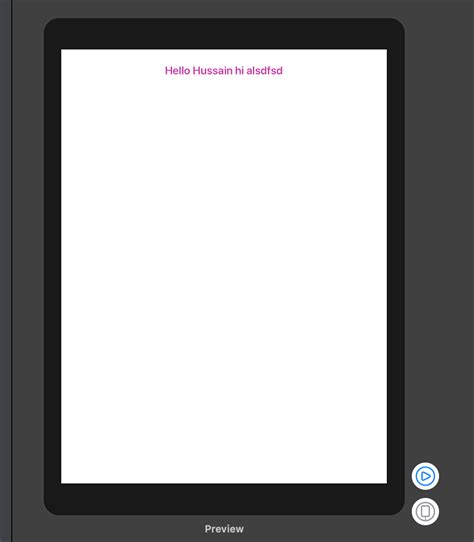 macos xcode 11 how to enable fix live interacting preview option of