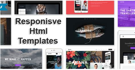 20 best responsive html5 templates 2020 for web development