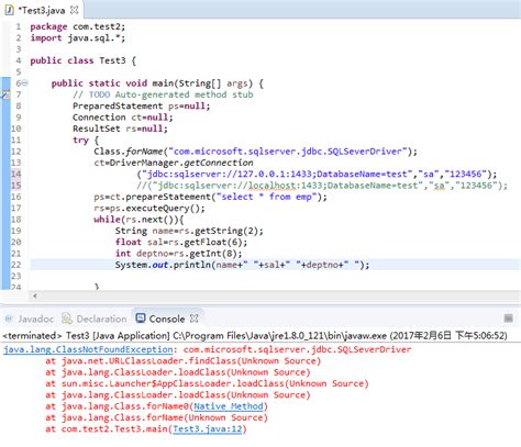 java lang classnotfoundexception com microsoft sqlserver