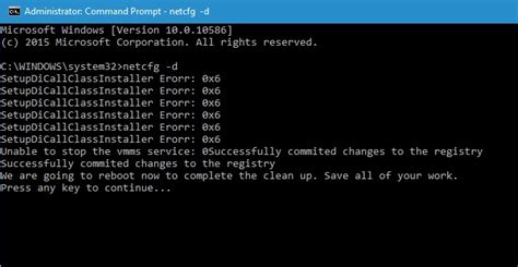 How To Cleanup And Reset Network Adapters Using Command Prompt