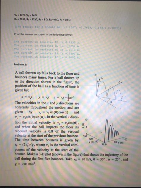 solved write one matlab program and make use of the matlab s