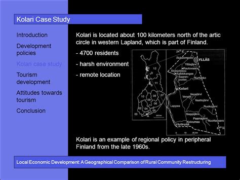Local Economic Development A Geographical Comparison Of Rural