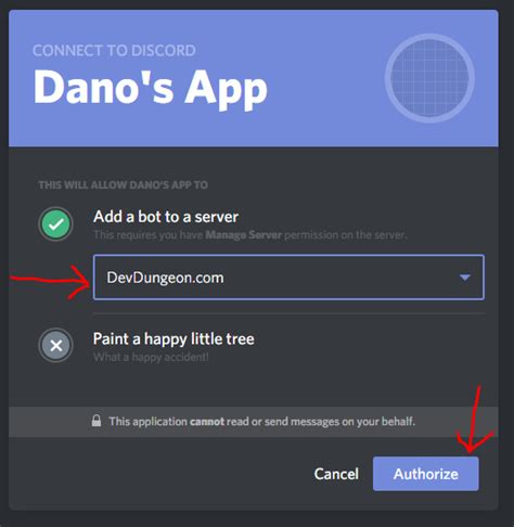 javascript discord bot tutorial devdungeon