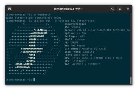 easy containers on fedora with toolbox just another linux geek
