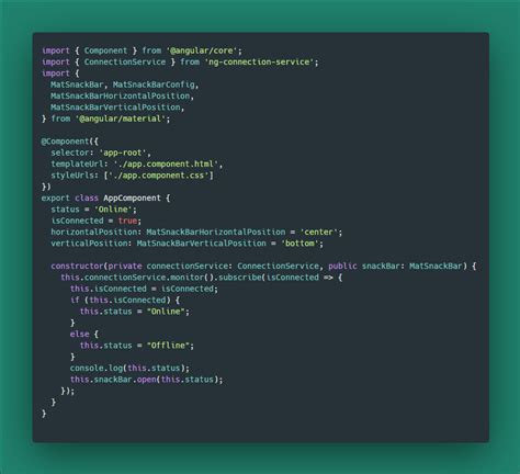how to detect online connectivity in angular application