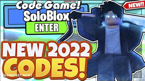 Code Solo Blox Leveling Mới Nhất 2024 Nhập Codes Game Roblox Game Việt