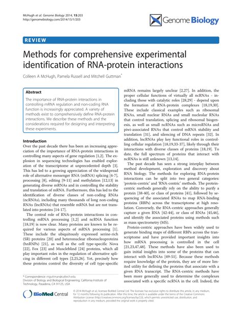 Pdf Mchugh Ca Russell P And Guttman M Methods For Comprehensive