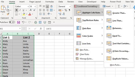 ultimate guide compare two lists or datasets in excel the excel club