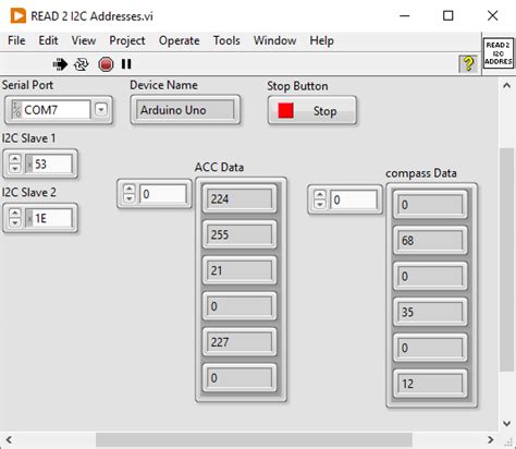 using multiple sensors together with linx ni community