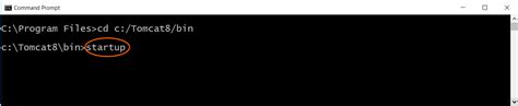 how to start and stop apache tomcat from the command line windows