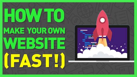 how to create your own website from scratch in under 30 minutes youtube