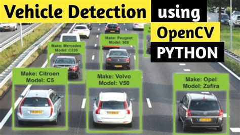 vehicle detection and counting using opencv and python vehicles