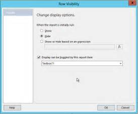 reporting services extend collapse a matrix in ssrs 2008