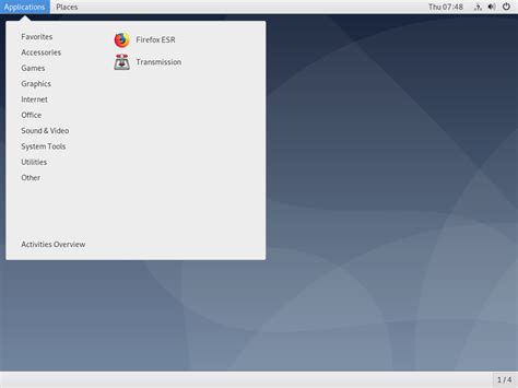 Debian Desktop Environment Or Gnome