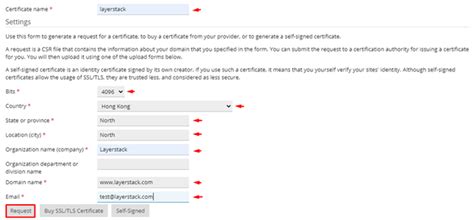 layerstack tutorials layerstack how to install an ssl