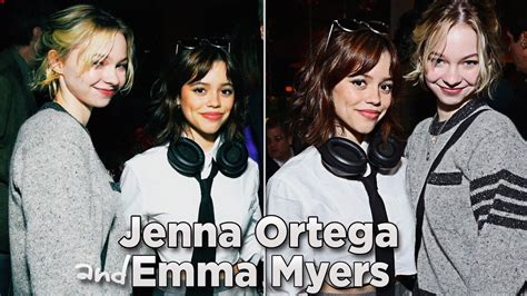 Jenna Ortega And Emma Myers Reunite In La California Youtube