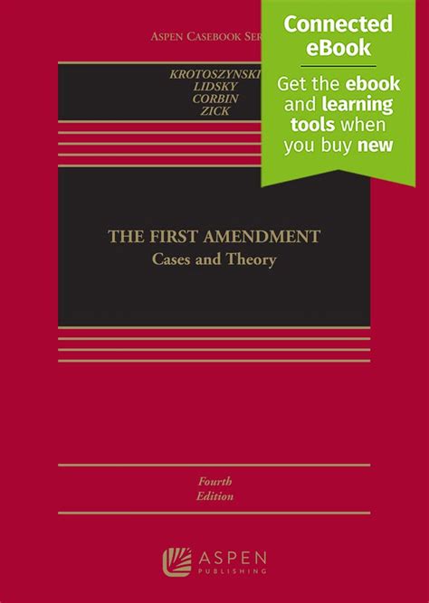 The First Amendment Cases And Theory [connected Ebook