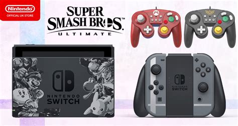 Smash Bros Ultimate Switch Bundle Pre Orders Now Live With Mario And
