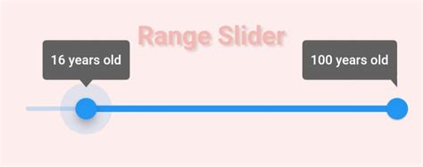 flutter range slider beautiful customization with example syncfusion