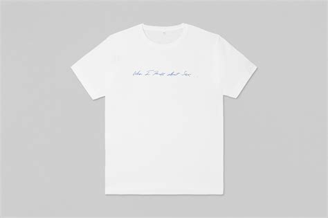 Tracey Emin ‘when I Think About Sex T Shirt Womens White Cube