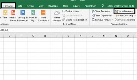 how to fix excel formulas that are not working updating or calculating