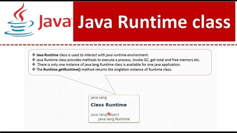 java tutorial java runtime class youtube