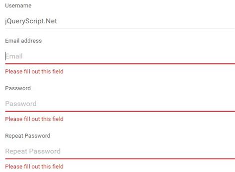 lightweight form validator for bootstrap jquery validator js free