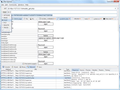 jsql injection java application for automatic sql injection gs