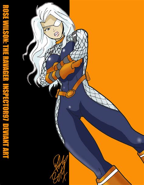 Rose Wilson The Ravager By Inspector97 On Deviantart