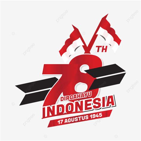 Greeting Card Of Hut Ri 78 Indonesian Independence Day 17 August 2023