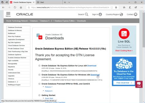 How To Install Oracle Database 18c Xe On Windows Gerald On It