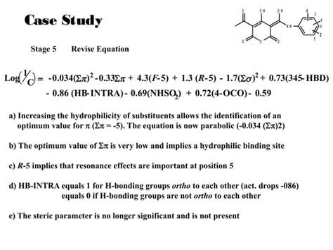 Quantitative Structure Activity Relationships