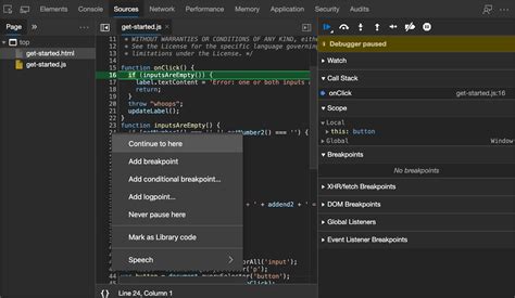 javascript debugging reference microsoft edge development microsoft