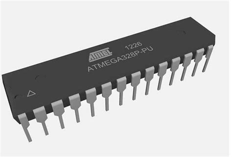 arduino atmega328p on a breadboard electronics lab